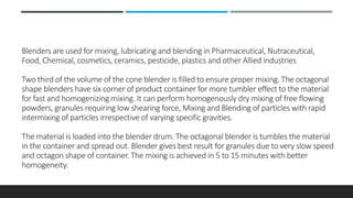 OB Octagonal Blender | PPSX