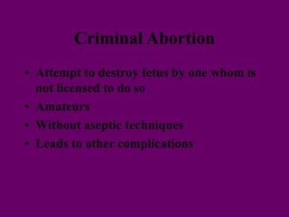 Obstetrics pathology in pregnancy and labour | PPT