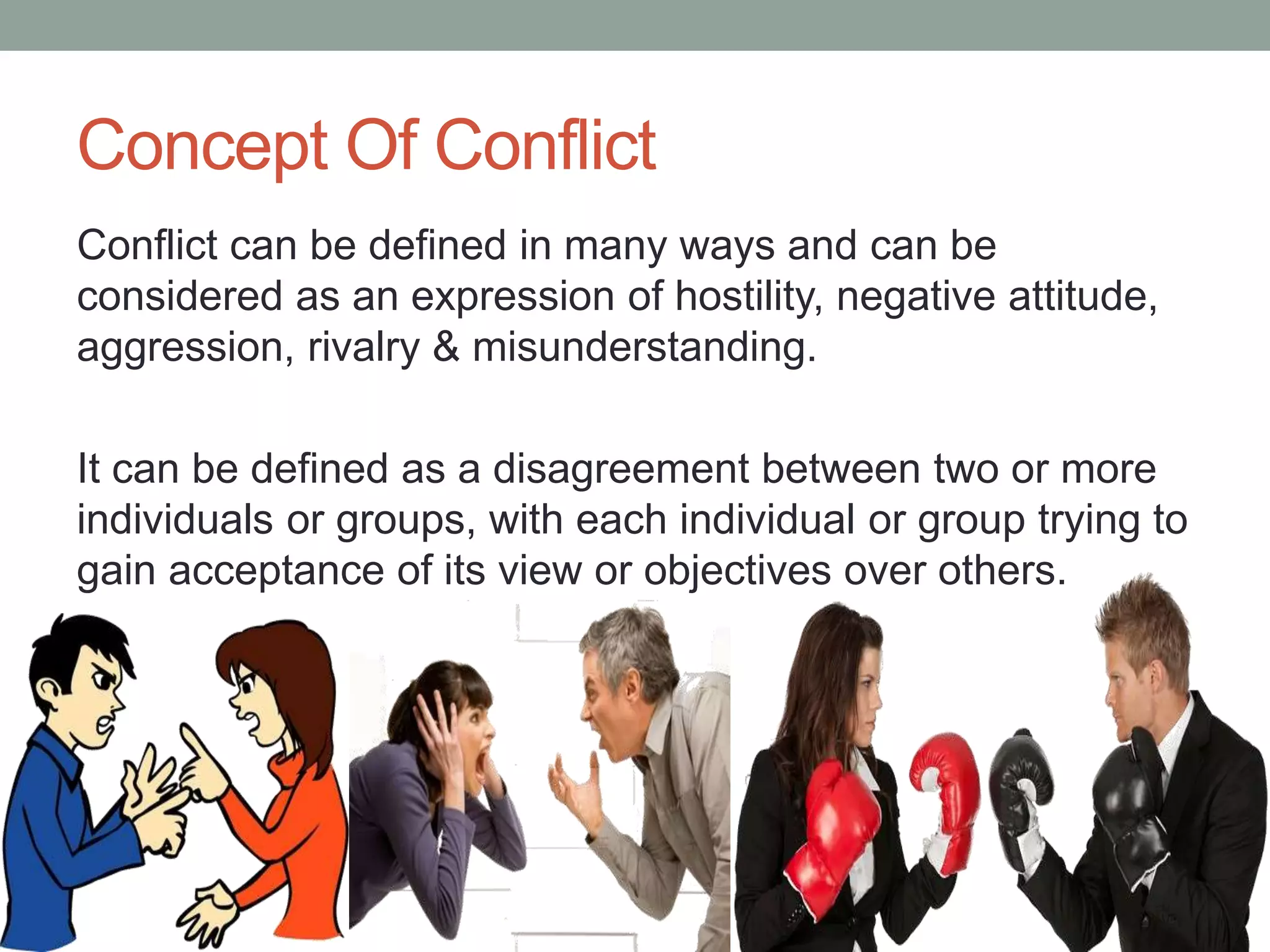 Conflicts and Stress | PPTX