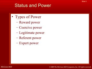 Leadership and social influence processes | PPT