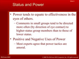 Leadership and social influence processes | PPT