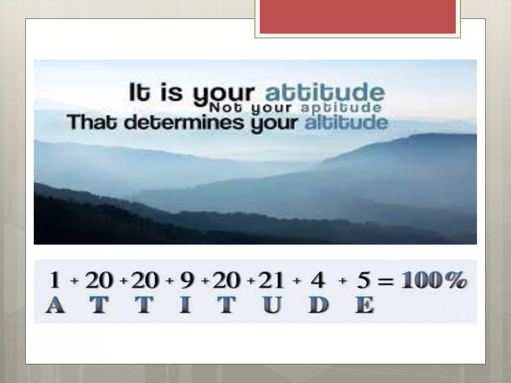 Perception, Attitude & Values | PPTX