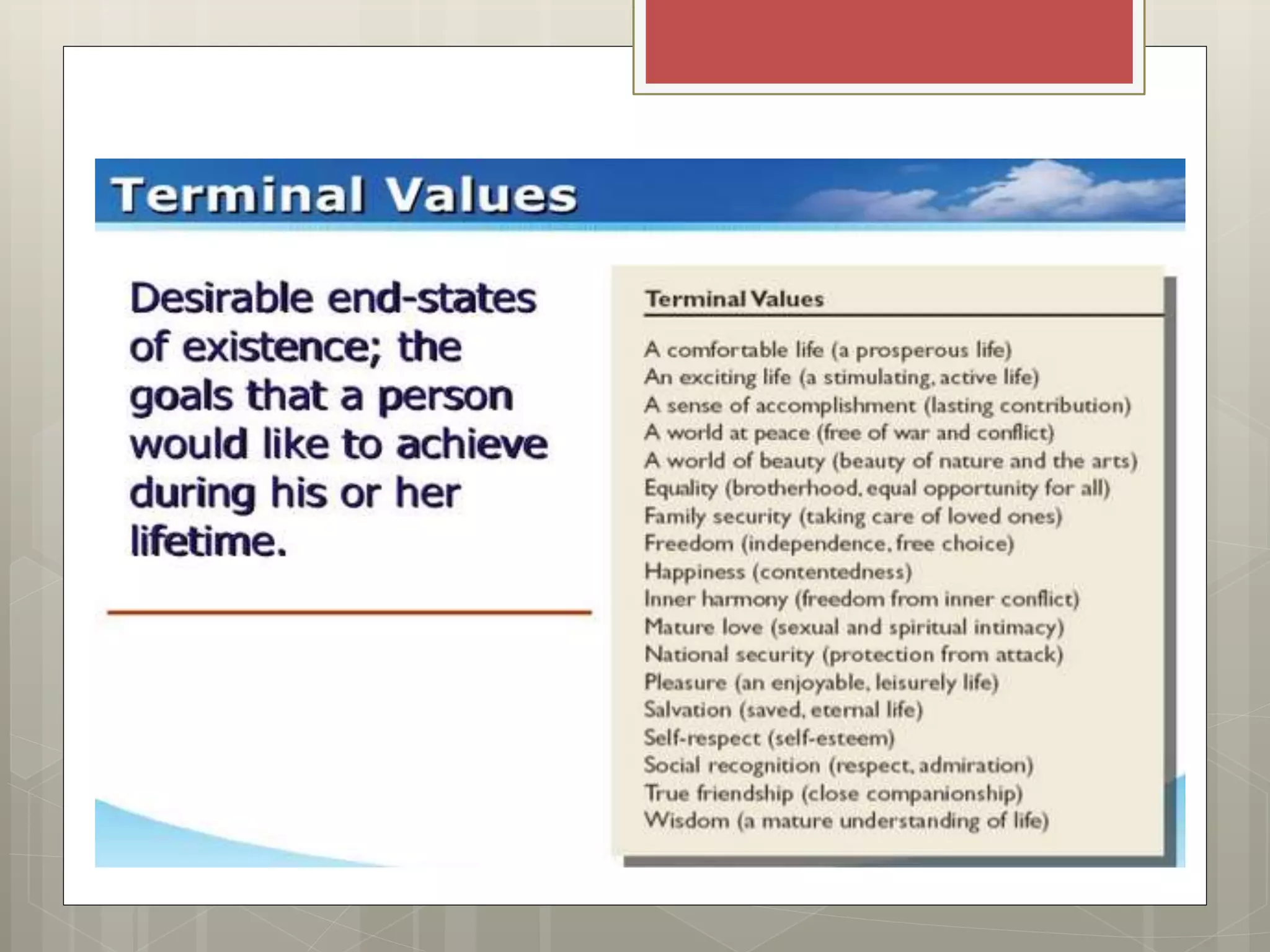 Perception, Attitude & Values | PPTX