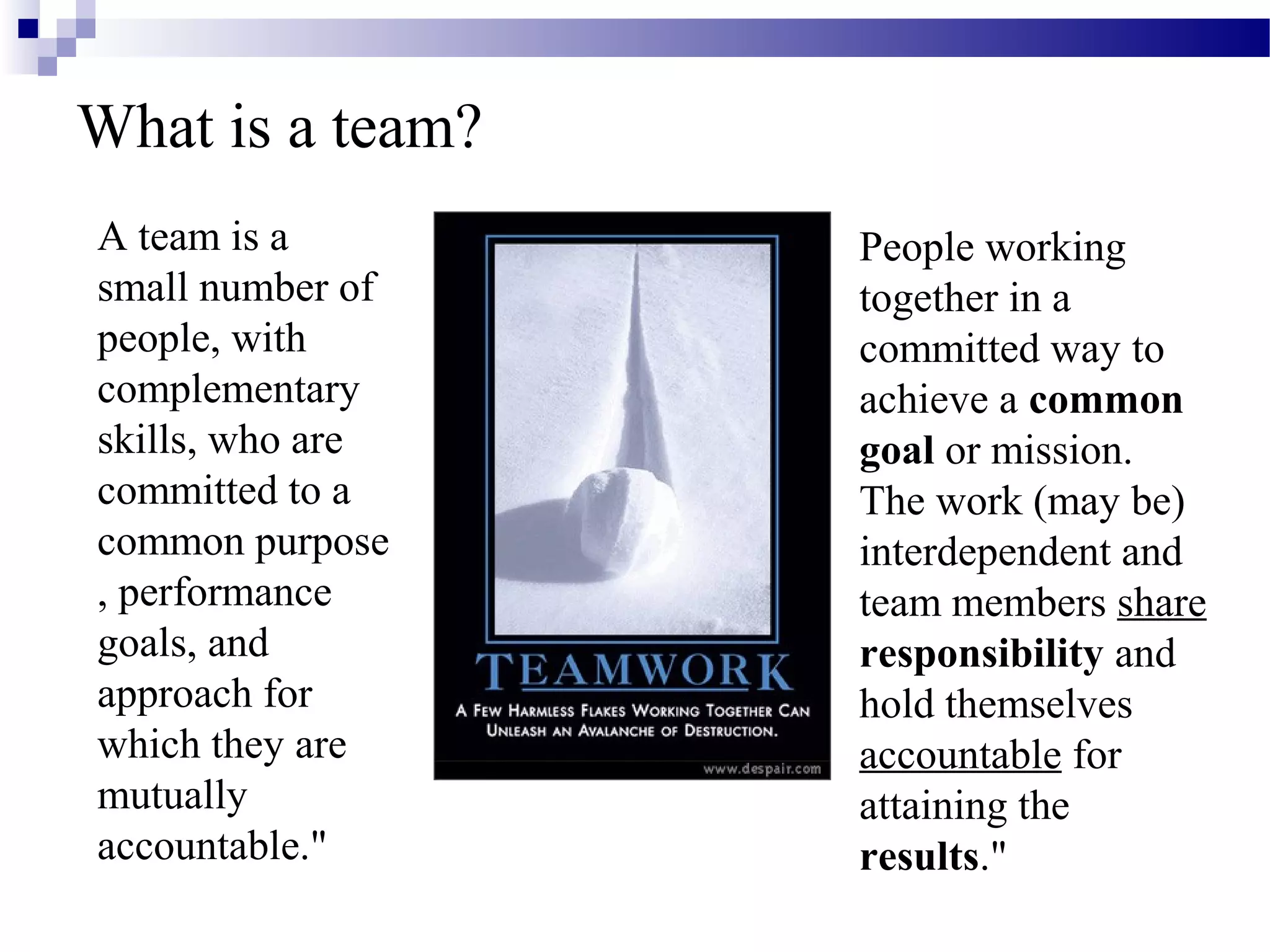 Self Managed teams | PPT