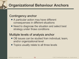 Ob Chapter 1 | PPT