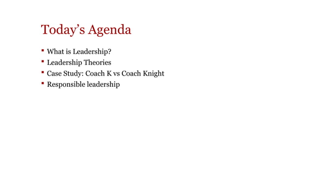 OB -Leadership Leadership Leadership Leadership Leadership | PPTX