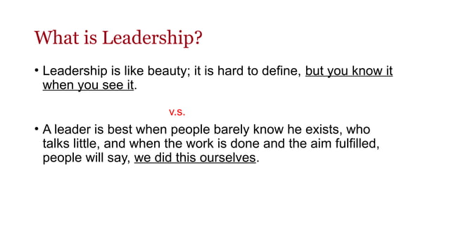 OB -Leadership Leadership Leadership Leadership Leadership | PPTX