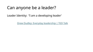 OB -Leadership Leadership Leadership Leadership Leadership | PPTX