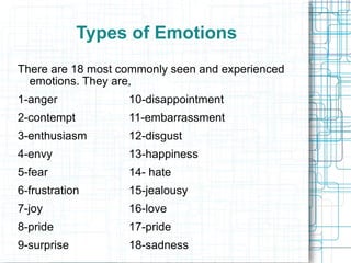 Ob emotions | PPT