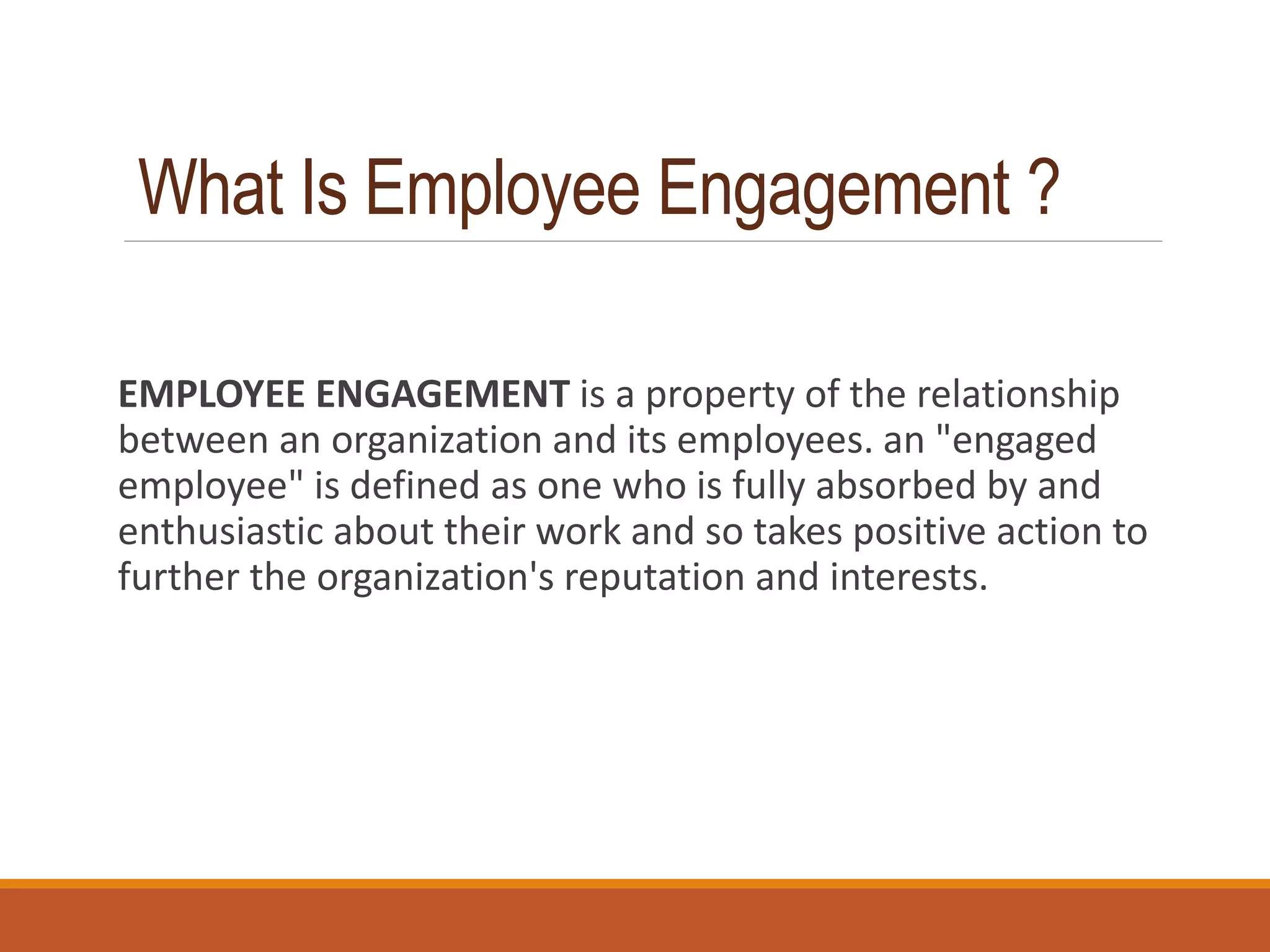 Employee Engagement and Challenges for Younger Generation | PPT | Free ...