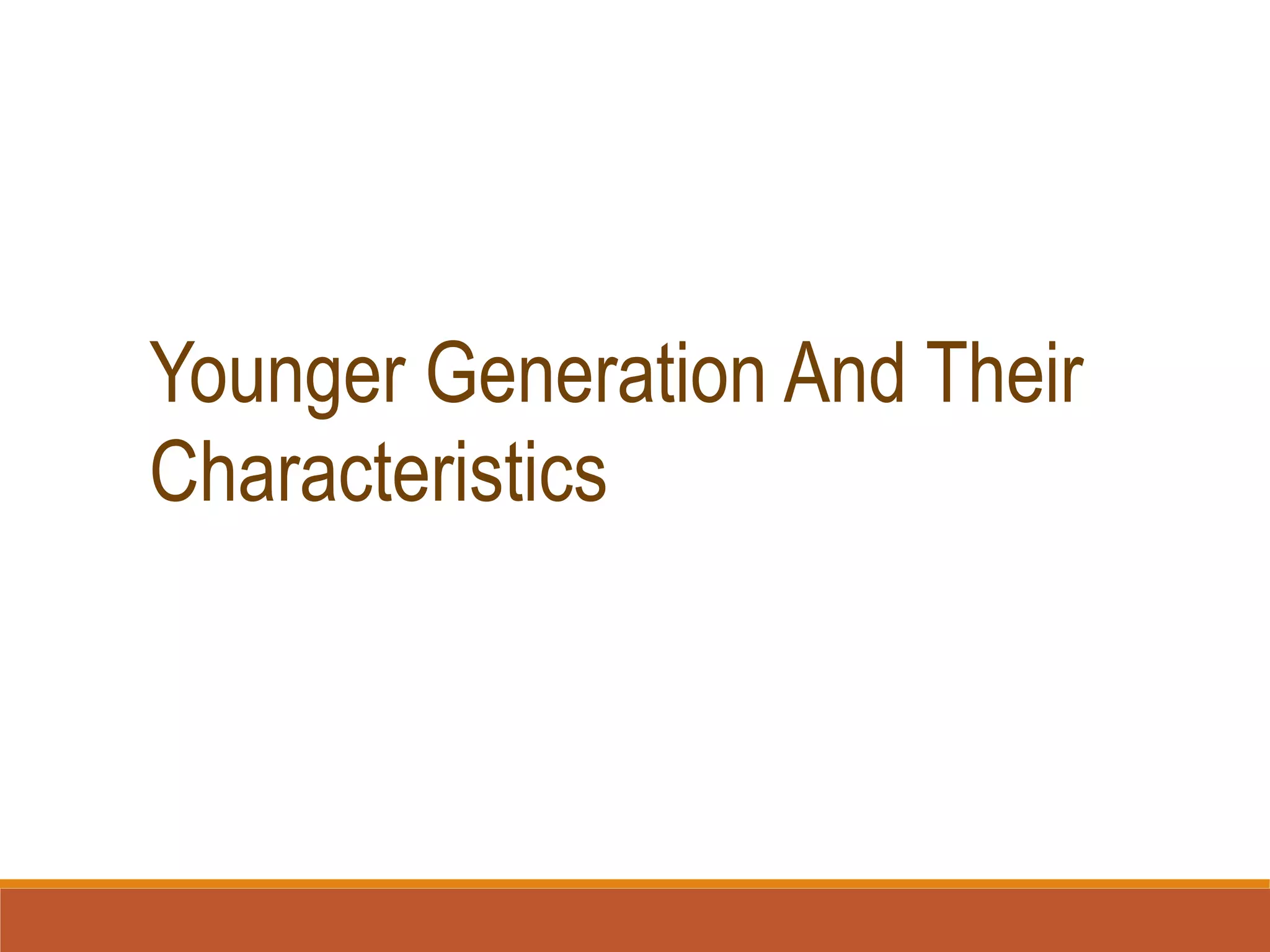 Employee Engagement and Challenges for Younger Generation | PPTX