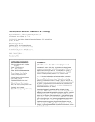 Ob gyn coding | PDF