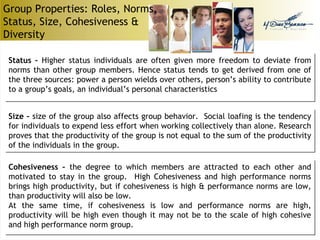 Ob i - foundations of group behavior-workteams-organizational stress | PPT