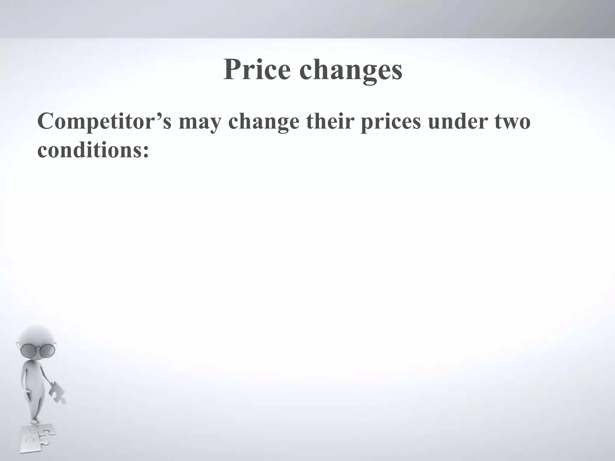 Importance of responding to Competitor's Price Changes | PPTX
