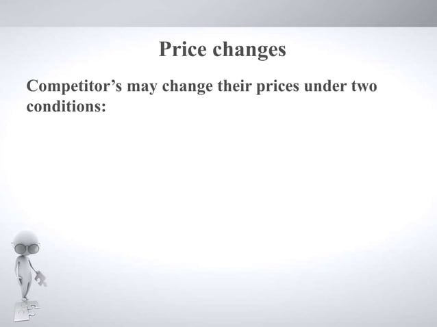 Importance of responding to Competitor's Price Changes | PPT