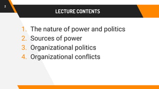 Lecture-10-Power-politics.pptx | Executive Leadership & Management | Business