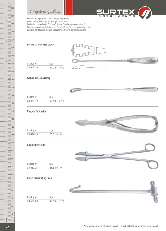 OBSTETRICS INSTRUMENTS