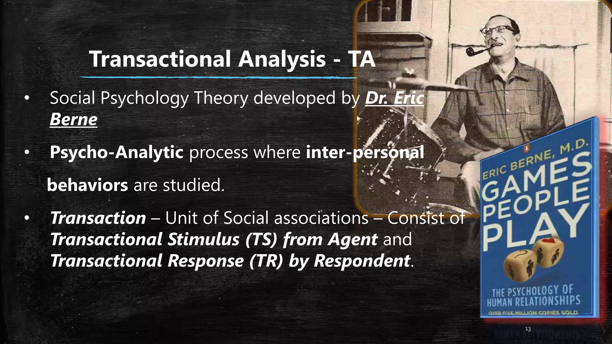 Transactional Analysis in Organizational Developement | PPT