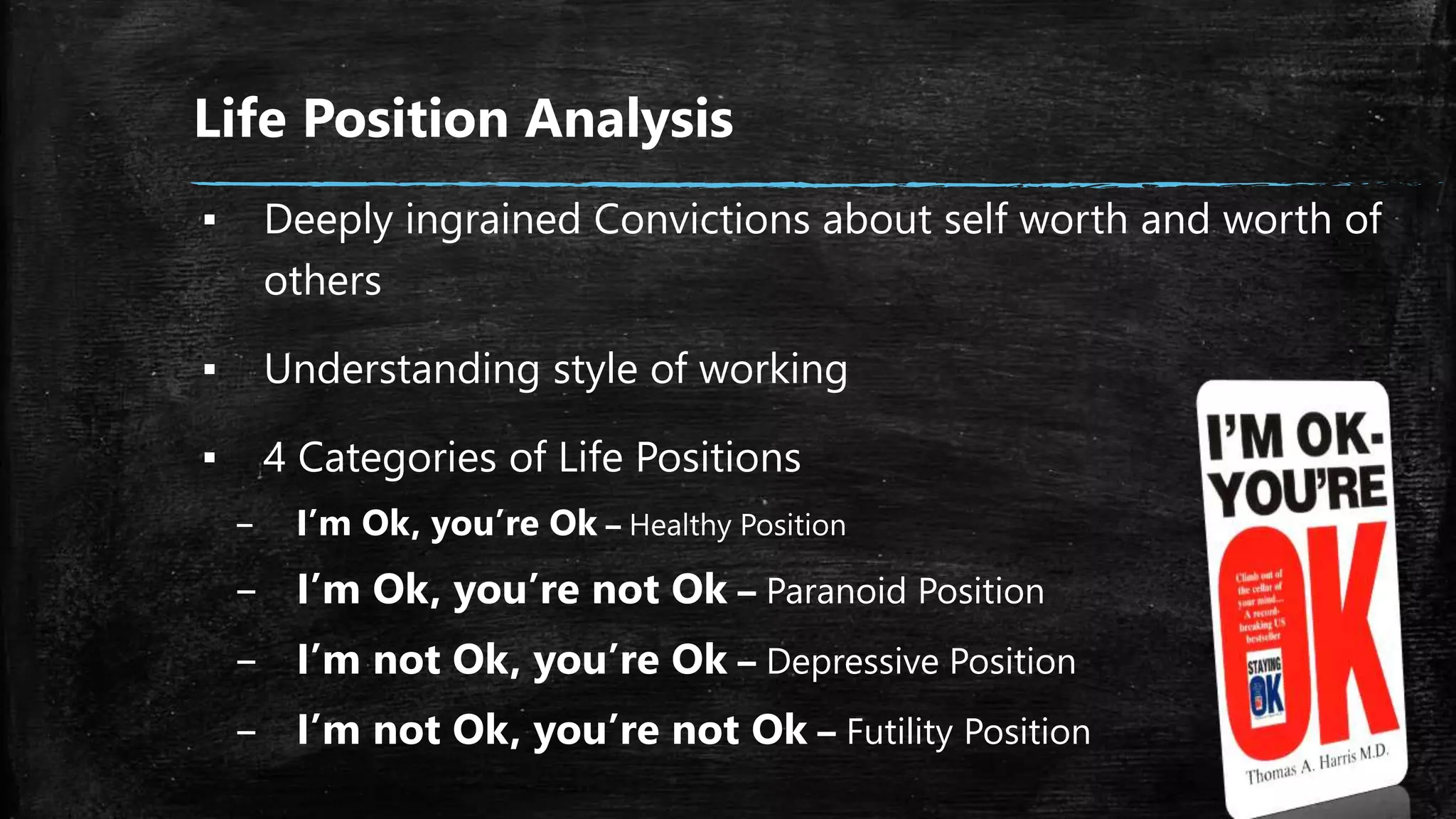 Transactional Analysis in Organizational Developement | PPT