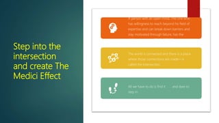 The Medici Effect | PPTX