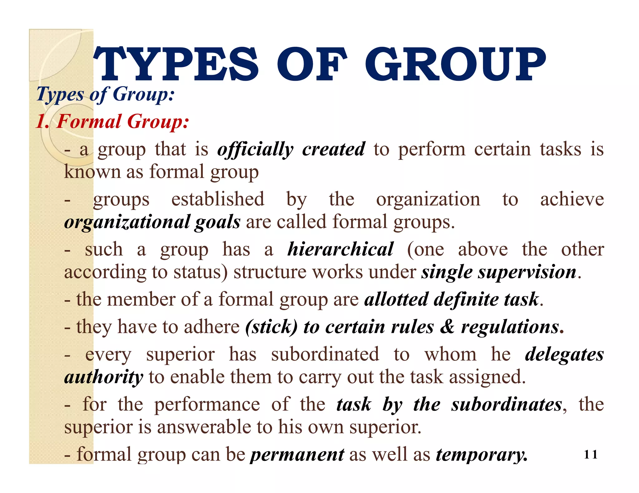 Organizational Behaviour - Group process | PDF