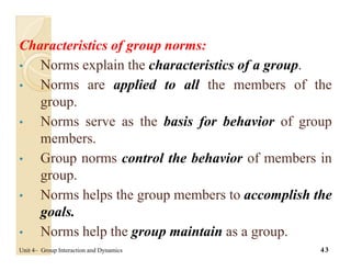 Organizational Behaviour - Group process | PDF