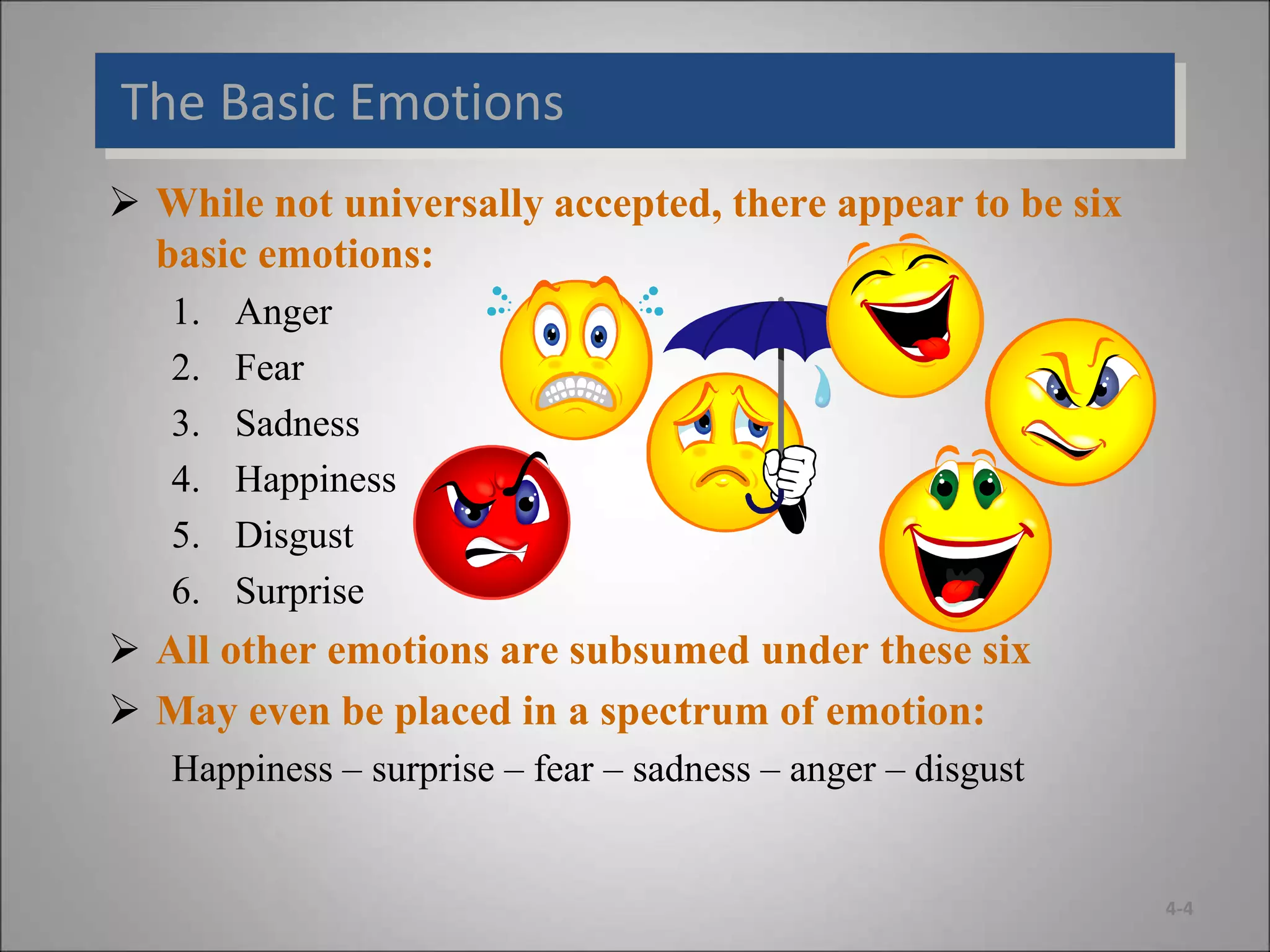 OB_04 eMOTIONS AND MOOD.ppt | Mental Health | Diseases and Conditions