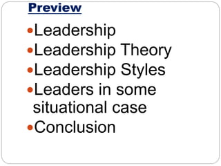 leadership | PPT