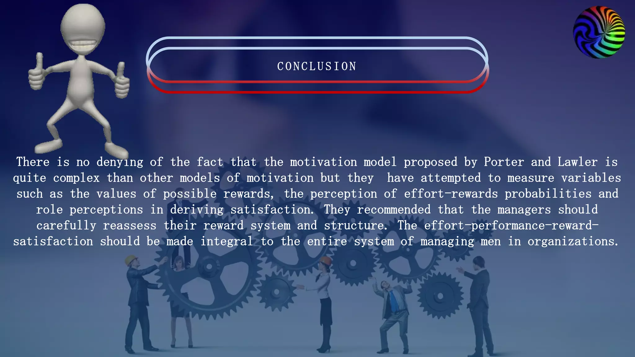 Porter and Lawler theory of Motivation | PPTX