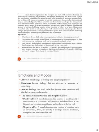 Ob1 unit 3 chapter - 10 - perception, attribuions, emotions and emotional intelligence | PDF