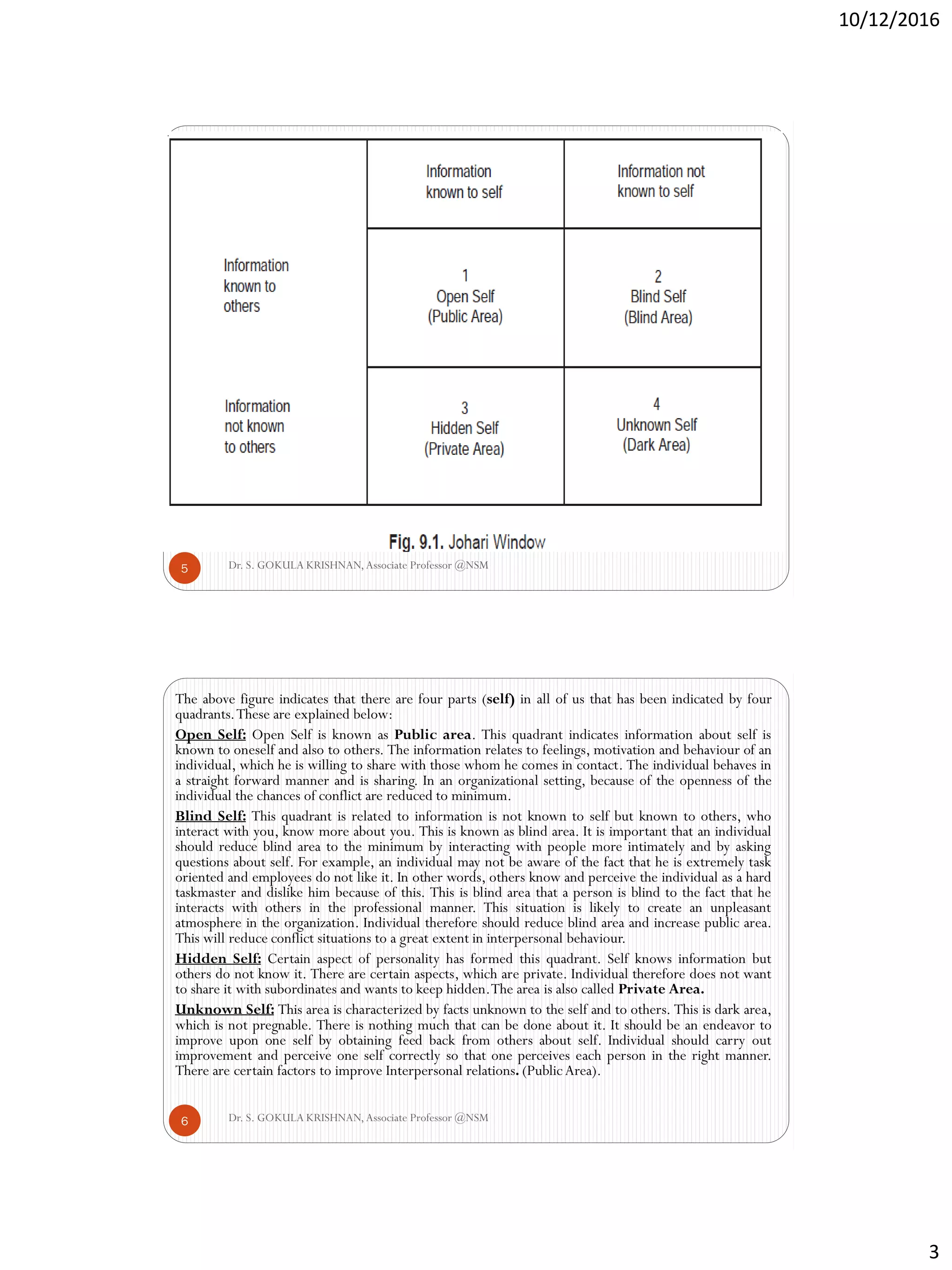 Ob1 unit 4 chapter - 13 - developing interpersonal awareness | PDF | Family and Relationships