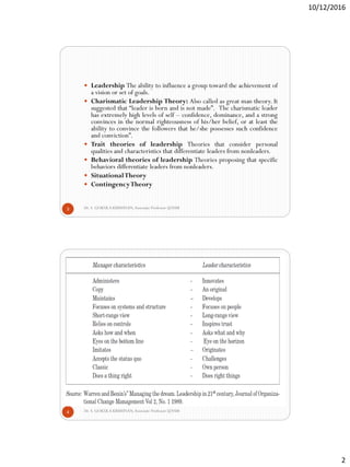 Ob1 unit 4 chapter - 14 - leadership | PDF