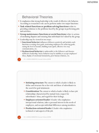 Ob1 unit 4 chapter - 14 - leadership | PDF