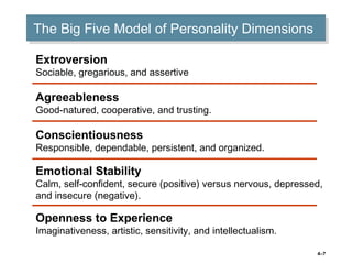 Personality Values and Emotions | PPT
