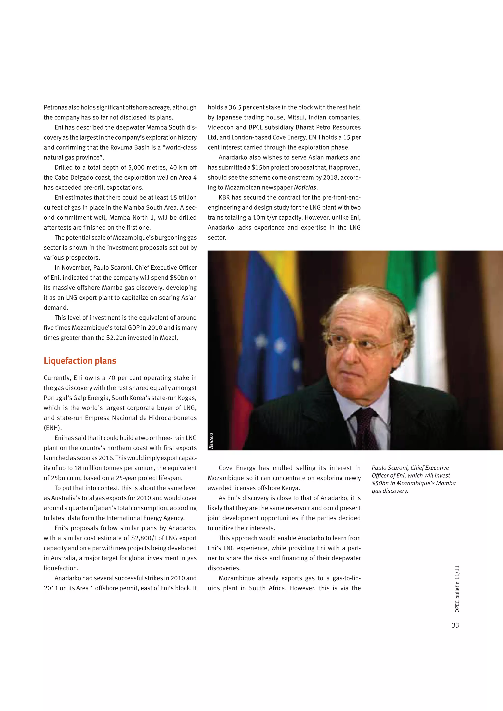 Gas in the tank! New discoveries to drive Mozambique’s growth | PDF