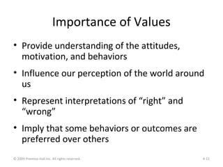 Organizational Behavior Lectures(Ob13 04) | PPT