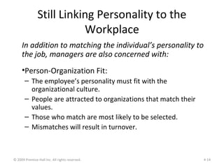 Organizational Behavior Lectures(Ob13 04) | PPT