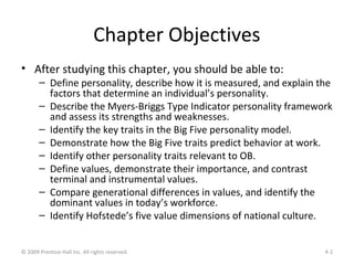 Organizational Behavior Lectures(Ob13 04) | PPT
