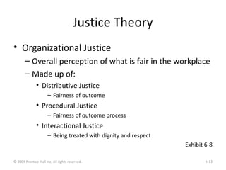 Organizational Behavior Lectures (Ob13 06) | PPT