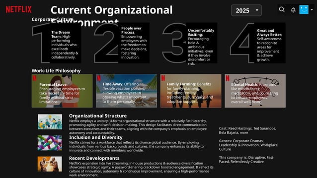 Netflix presentation organizational behavior | PPTX
