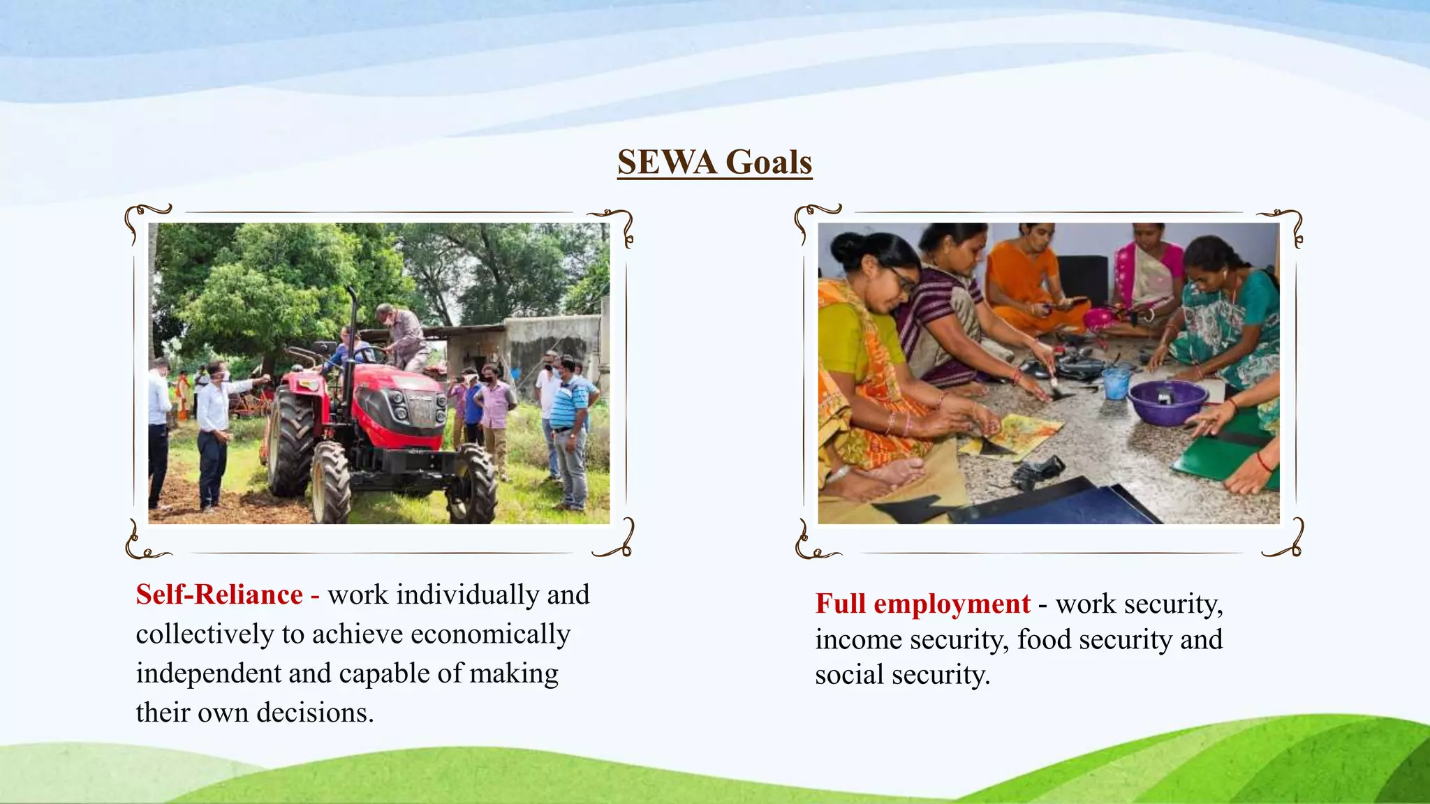 Self Employed women association | PPTX