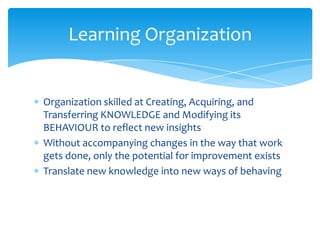 The Art of Managing the Team Learning and Peter Senge's Fifth ...