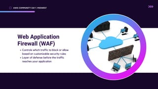 Lena Taupier: Secure your App from bots and attacks with AWS WAF (Web Application Firewall) | PPT