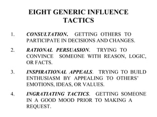 Ob8 ORGANIZATIONAL BEHAVIOR 8 | PPT