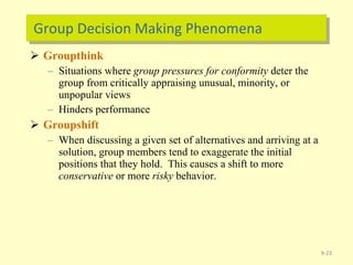 Ob9 foundations of group behavior | PPT