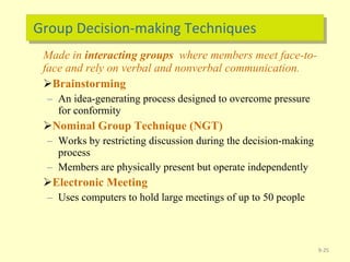 Ob9 foundations of group behavior | PPT