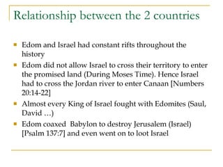 BOOK OF OBADIAH | PPT