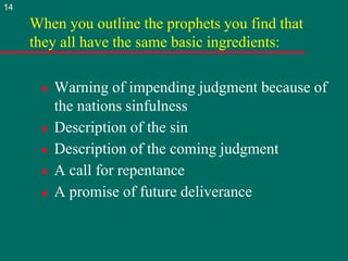 Obadiah - The Judgement of Edom | PPTX