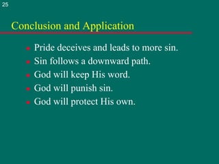 Obadiah - The Judgement of Edom | PPTX