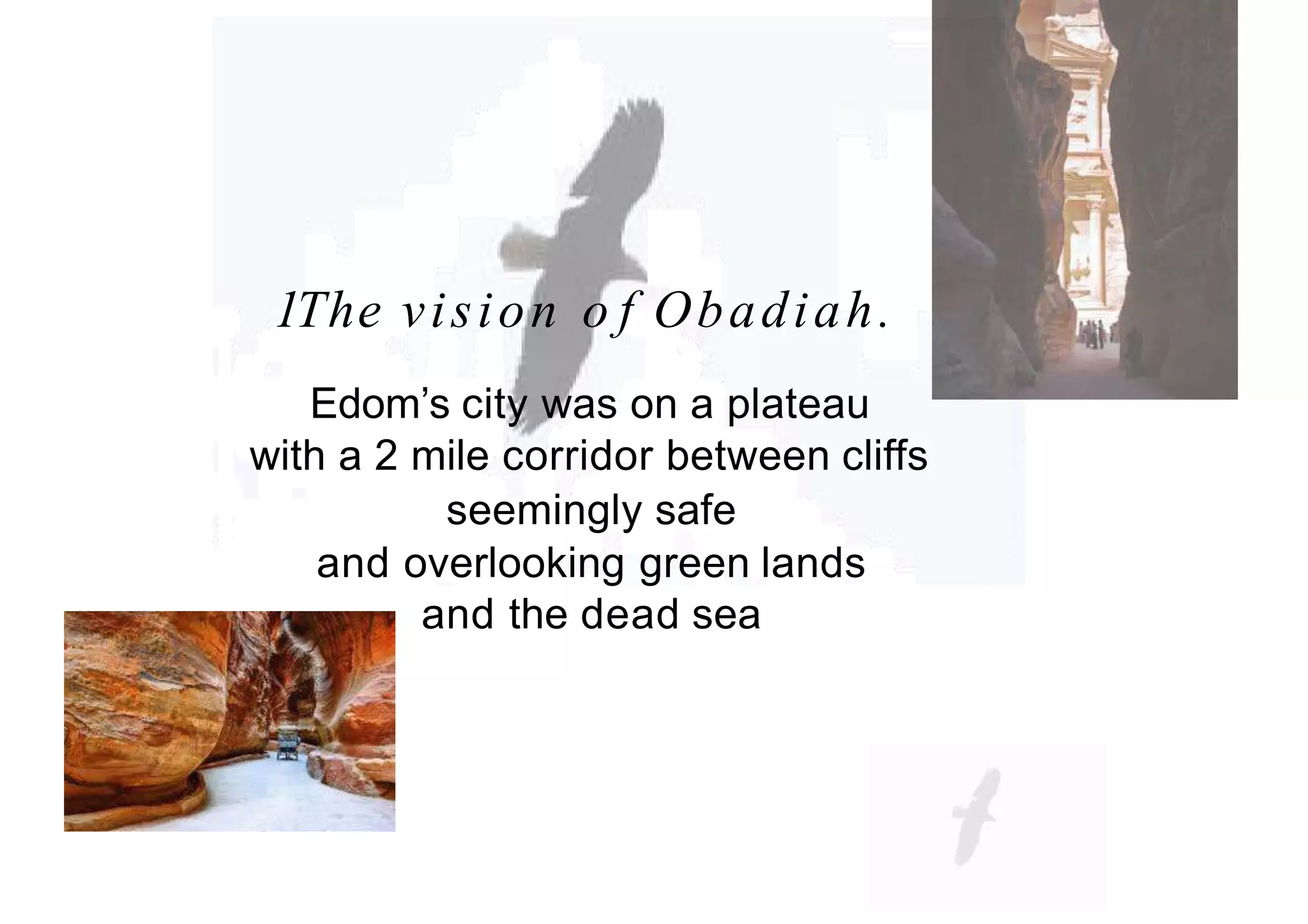 The Book of Obadiah | PPTX